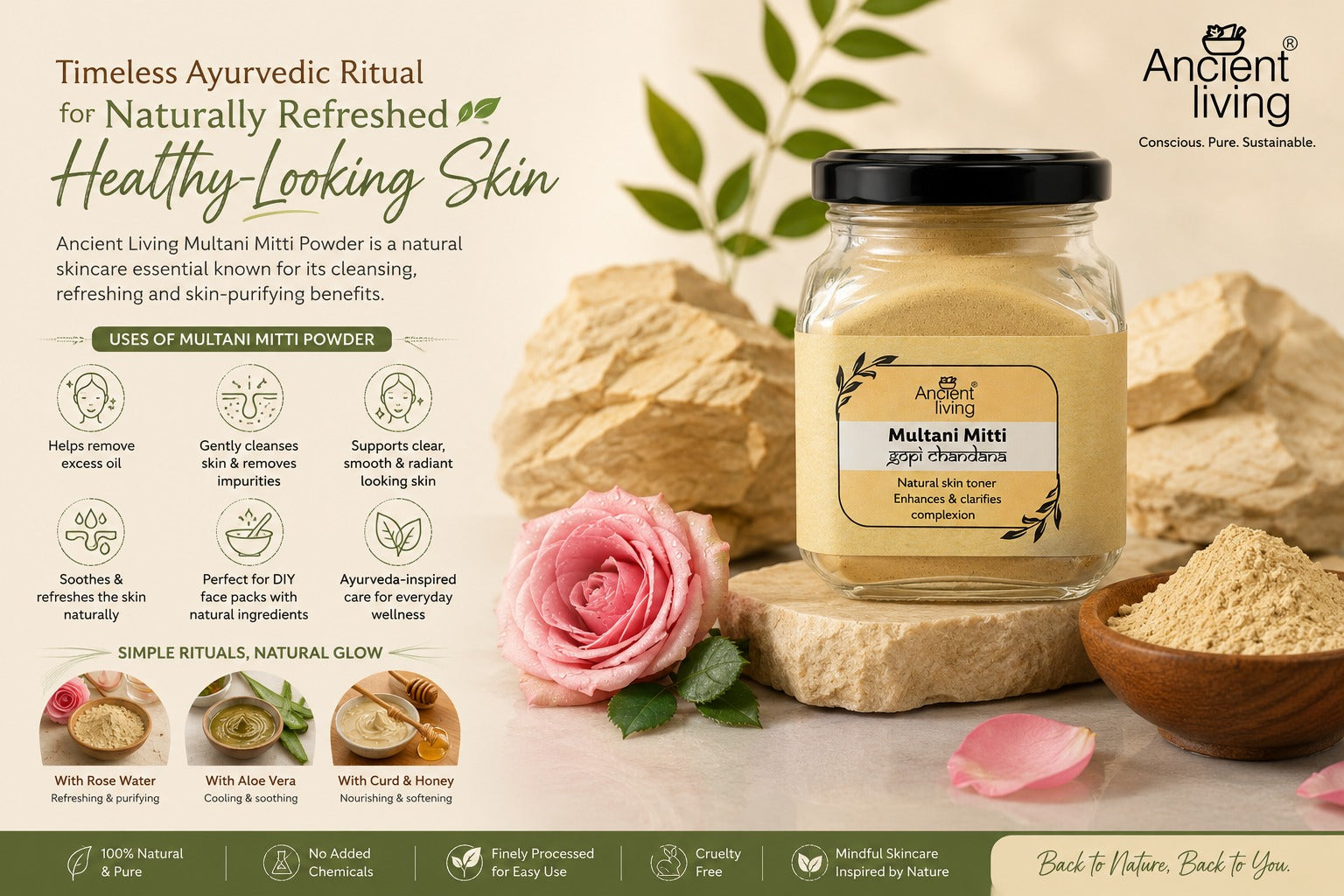 Multani Mitti Powder: The Timeless Ayurvedic Ritual for Naturally Refr ...
