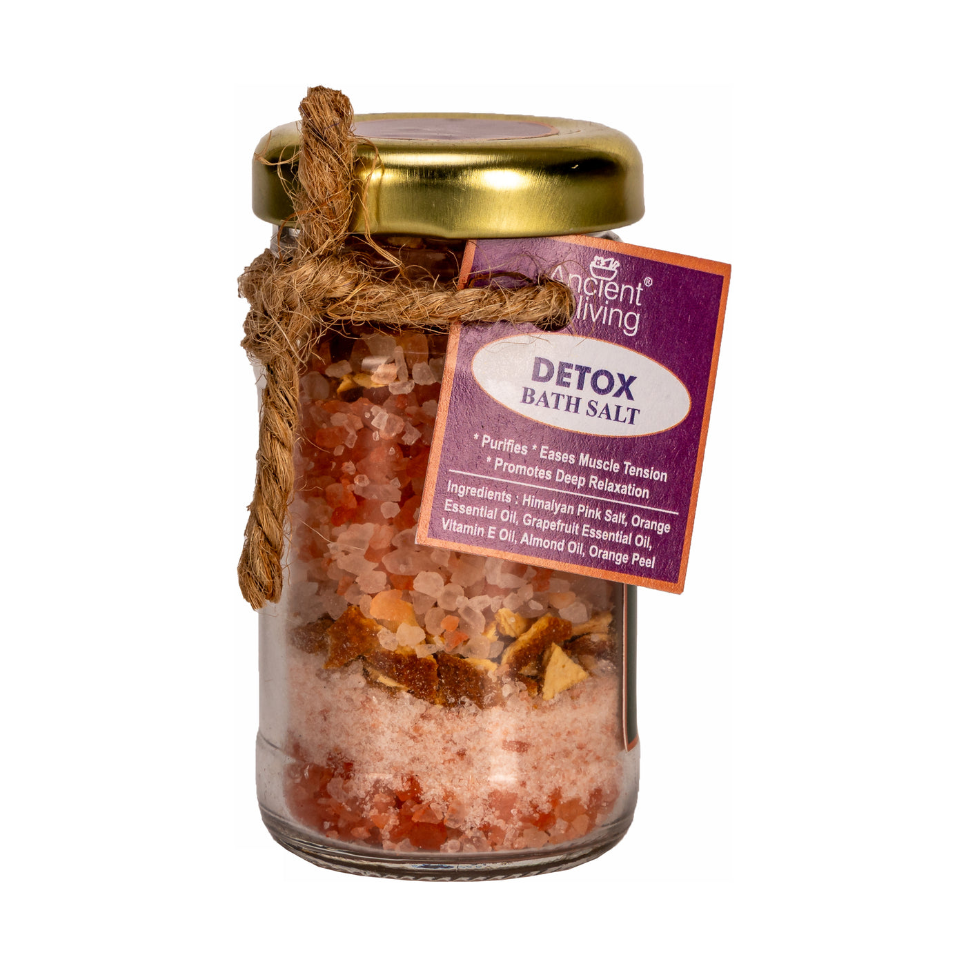 Ancient Living Detox Bath Salt with Himalayan Pink Salt & Citrus Oils ...