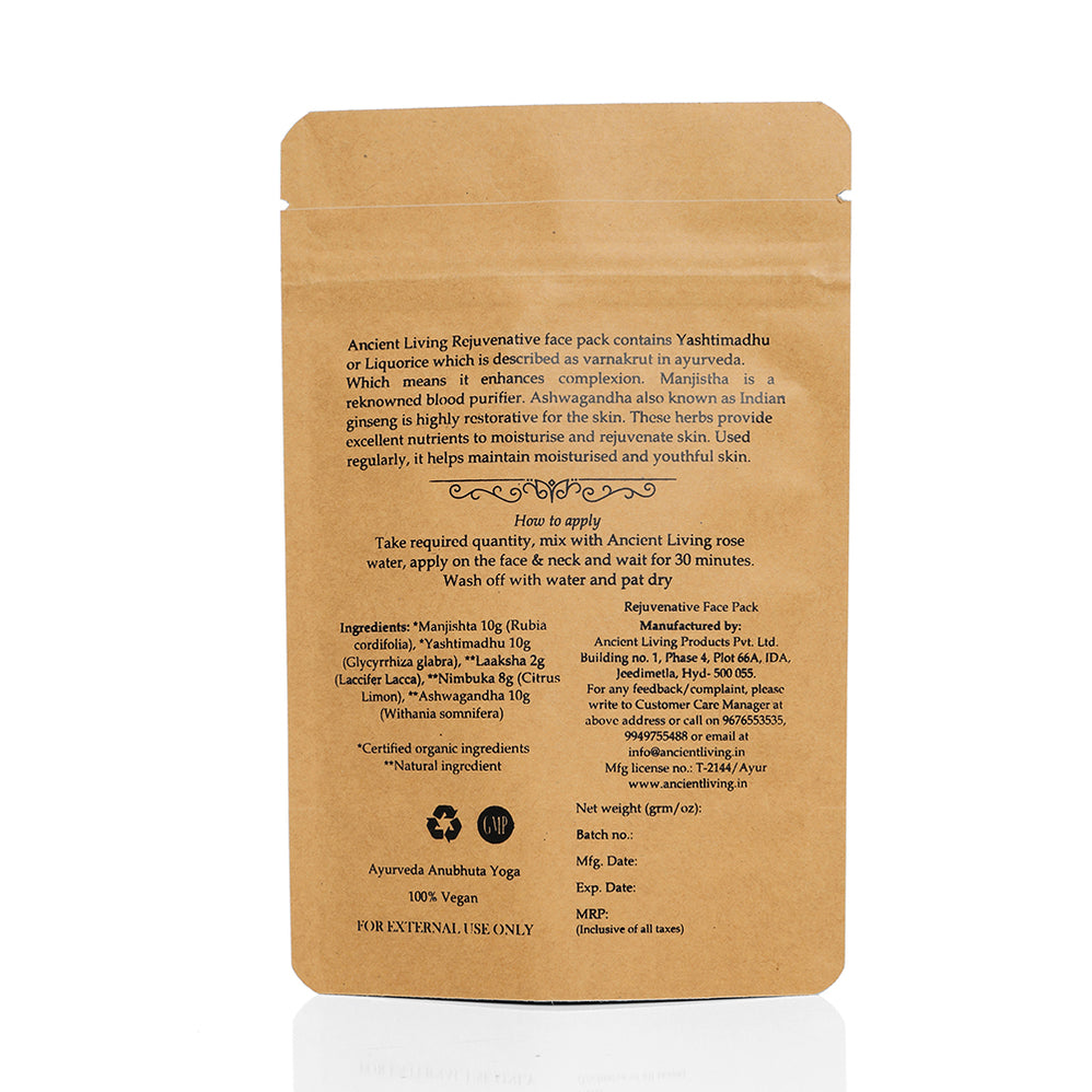 Face packs — Ancient Living.in