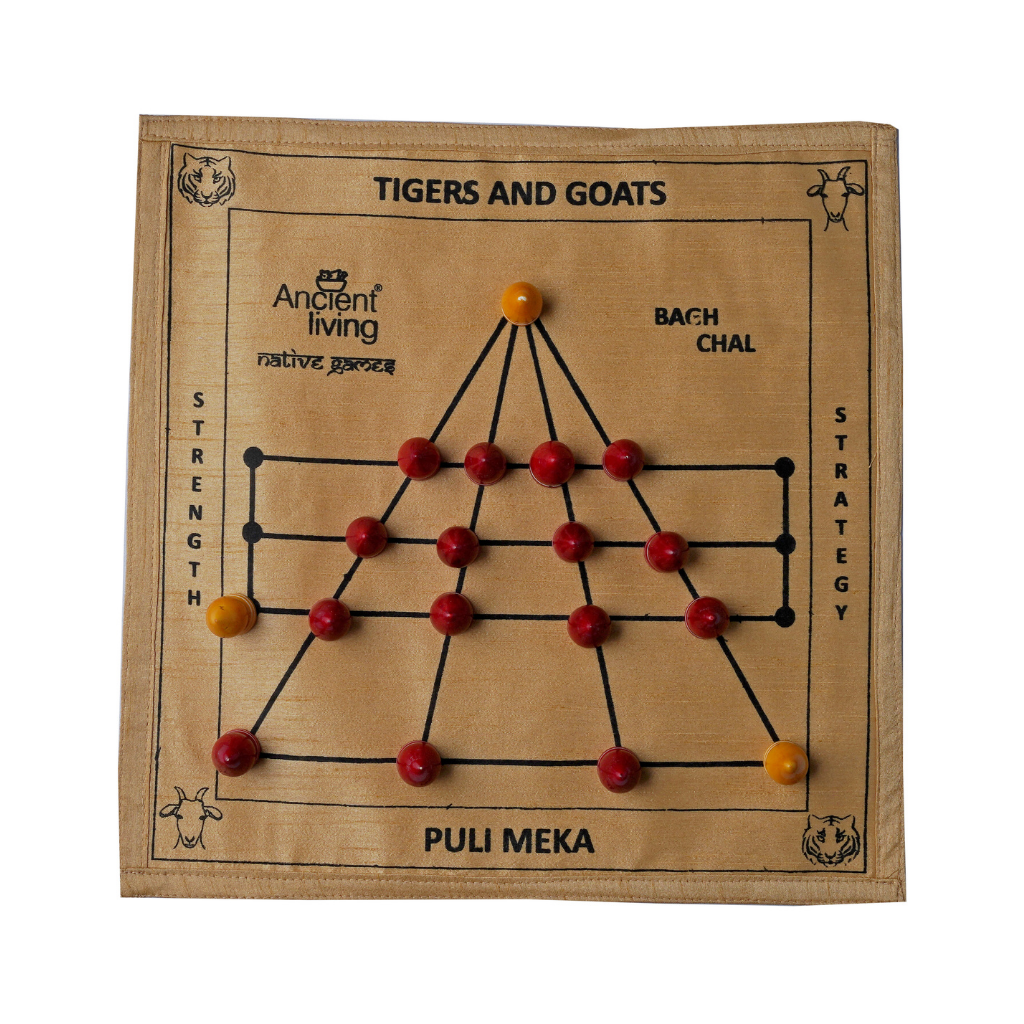 Board Games in Cheriyal Painting — Ancient Living.in